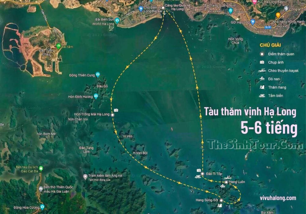 Tour Hạ Long 1 ngày khởi hành từ Hạ Long [Giá 690k trọn gói]